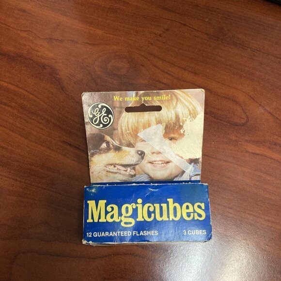 Cameras, Photo & Video | Vintage Ge Magicubes Flashes Set Of 3 Cubes ...